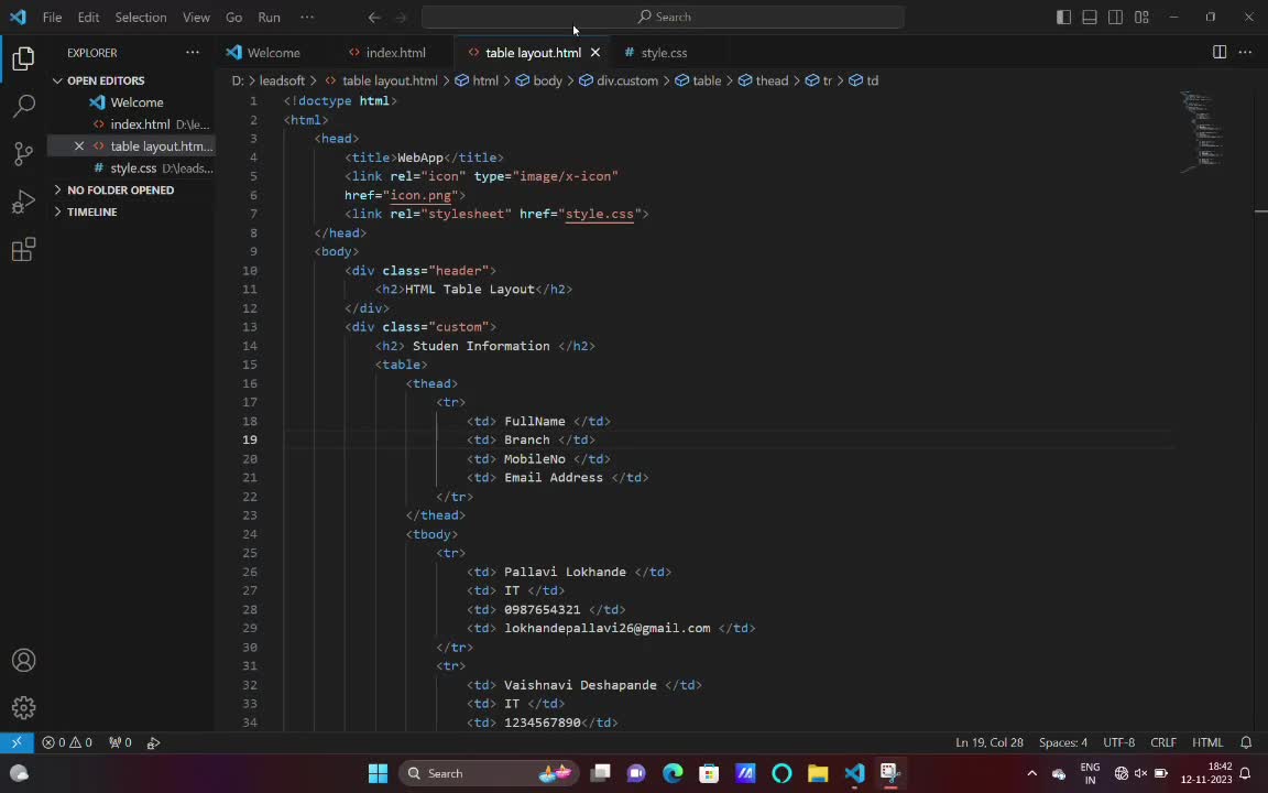 Pallavi lokhande on LinkedIn: #webdesign #frontenddevelopment Pallavi lokhande on LinkedIn: #webdesign #frontenddevelopment