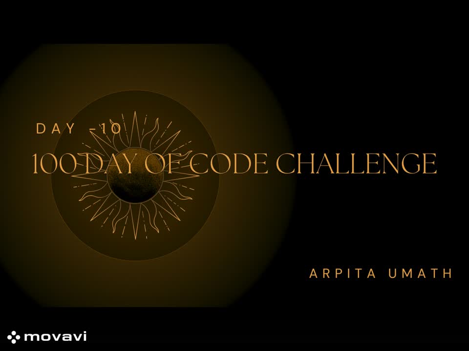 Arpita Umath on LinkedIn: #100daysofcode #webdevelopment #frontend # ... Arpita Umath on LinkedIn: #100daysofcode #webdevelopment #frontend # ...