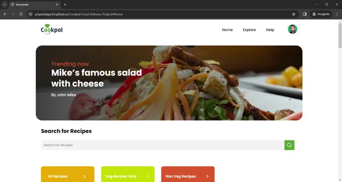 Priya Shalgar on LinkedIn: #cookpal #html #css #javascript #bootstrap # ... Priya Shalgar on LinkedIn: #cookpal #html #css #javascript #bootstrap # ...