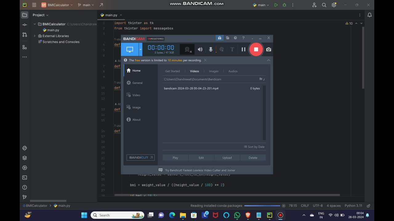 #python #bmi #healthtracking #codingskills #oasisinfobyte | Abhiraj ... #python #bmi #healthtracking #codingskills #oasisinfobyte | Abhiraj ...