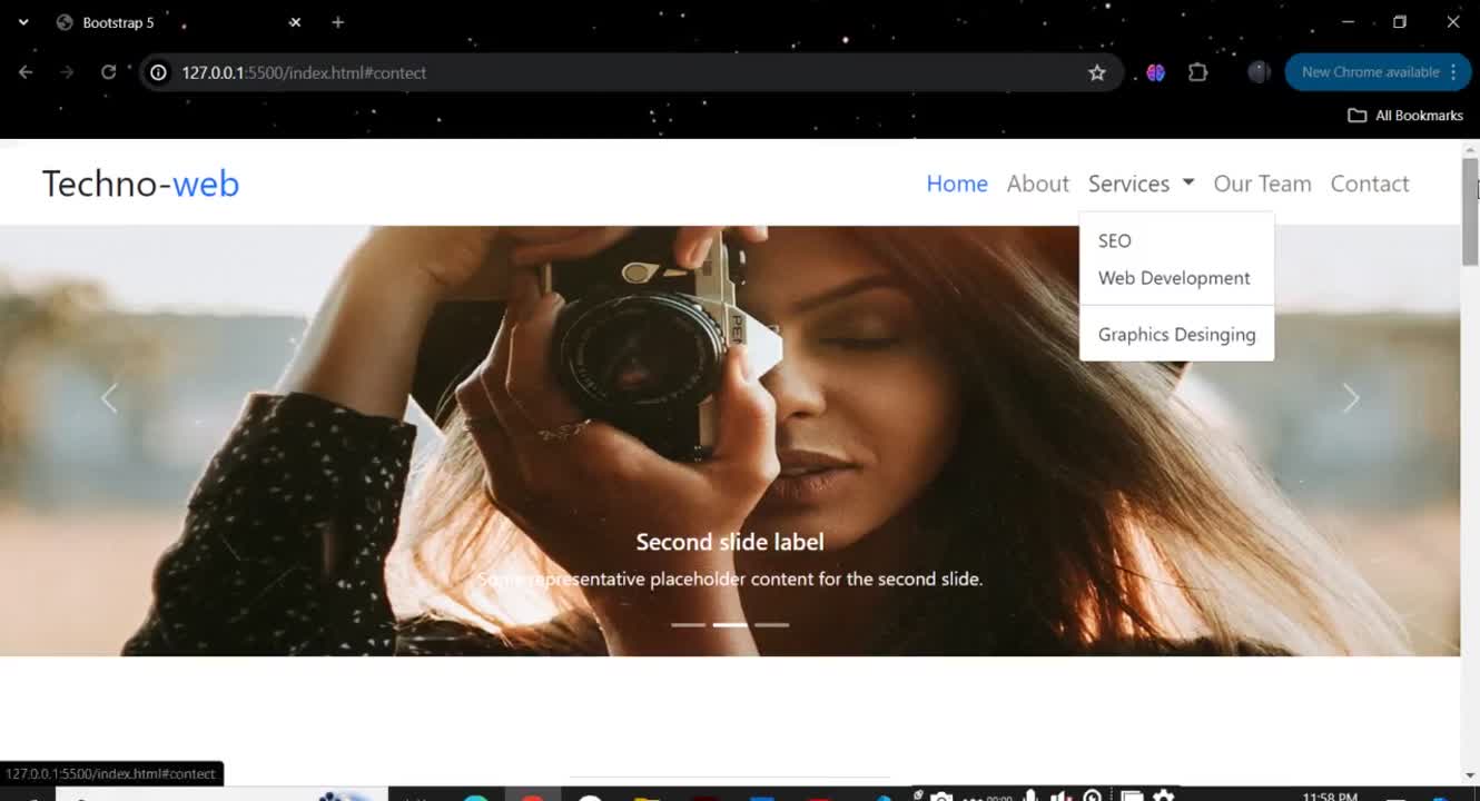 Areeba Ibrahim on LinkedIn: #webdevelopment #bootstrap5 # ... Areeba Ibrahim on LinkedIn: #webdevelopment #bootstrap5 # ...