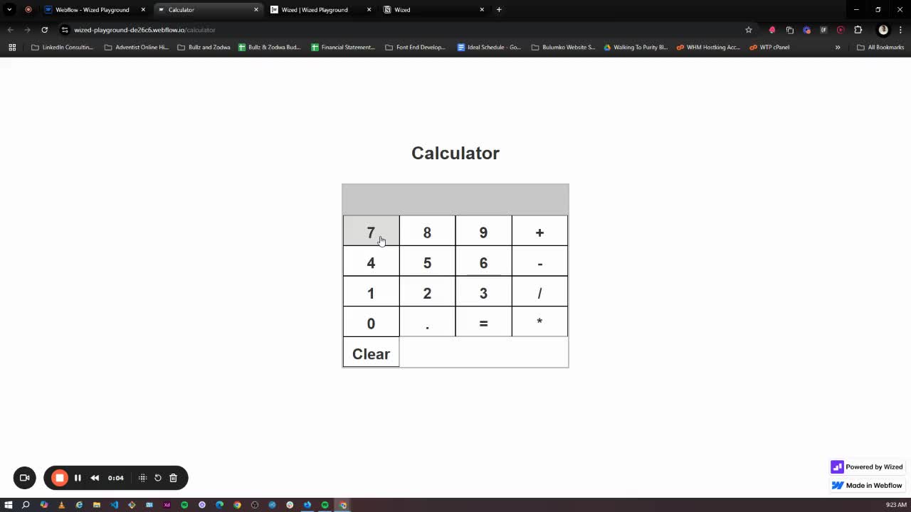 Bulumko Papu on LinkedIn: Calculator app built using Webflow and Wized ... Bulumko Papu on LinkedIn: Calculator app built using Webflow and Wized ...