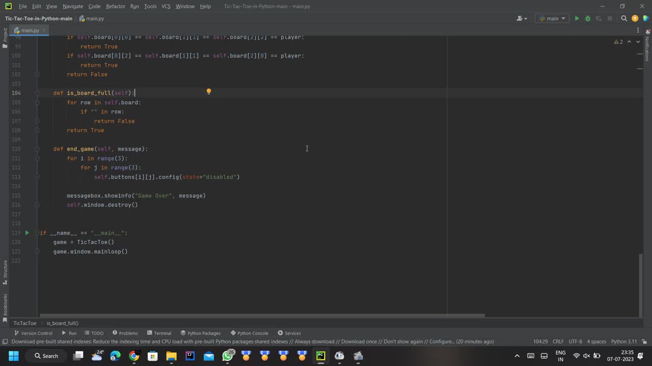 Vedant Patil on LinkedIn: #internship #python #internpe #task Vedant Patil on LinkedIn: #internship #python #internpe #task