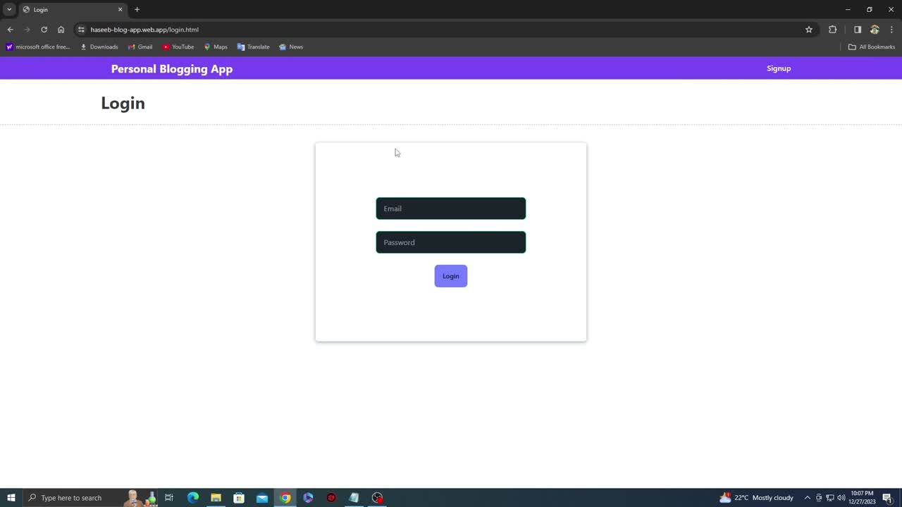 Building a personal blogging app with HTML, CSS, and JavaScript | Abdul ... Building a personal blogging app with HTML, CSS, and JavaScript | Abdul ...