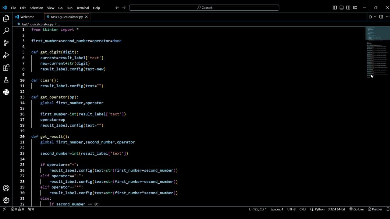 Manosree D on LinkedIn: #internship #codsoft #python #tkinter # ... Manosree D on LinkedIn: #internship #codsoft #python #tkinter # ...