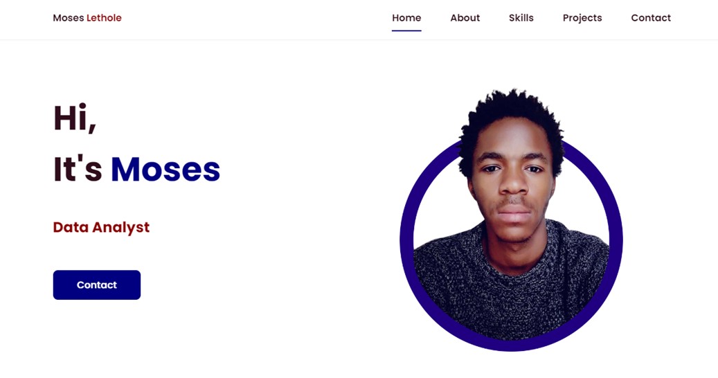 Moses Lethole on LinkedIn: #css #html #javascript Moses Lethole on LinkedIn: #css #html #javascript