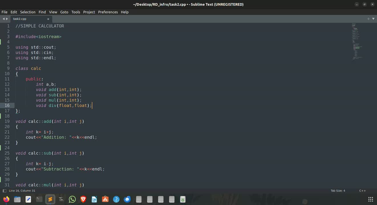 Tejaswini Chaudhari on LinkedIn: #internship #cplusplus #programming # ... Tejaswini Chaudhari on LinkedIn: #internship #cplusplus #programming # ...
