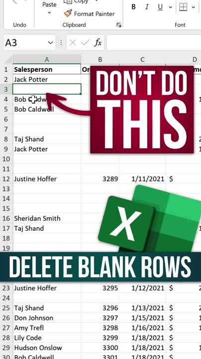 Shital Patel on LinkedIn: Delete Empty Rows with these Excel Shortcuts Shital Patel on LinkedIn: Delete Empty Rows with these Excel Shortcuts