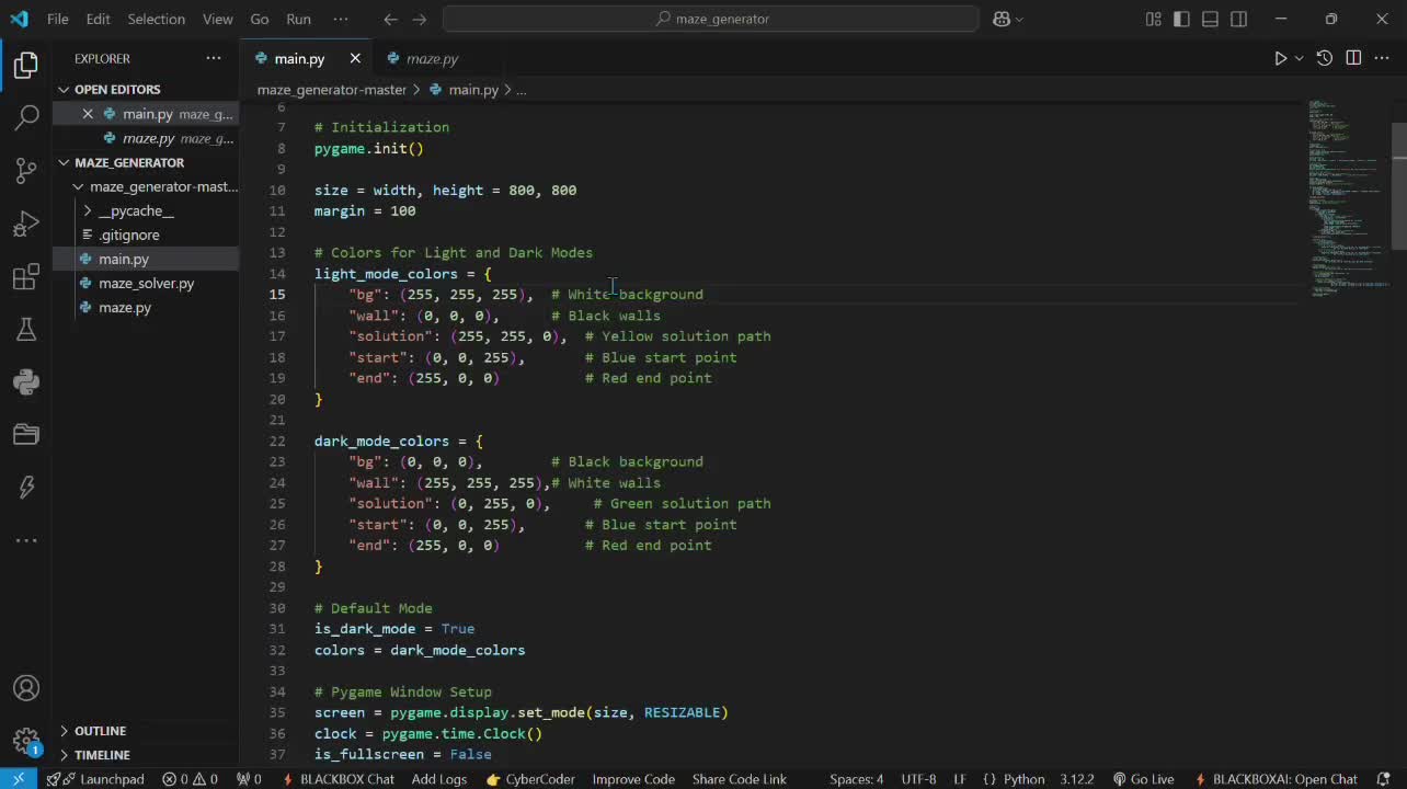 #python #algorithms #gamedev #ai #coding #pygame #mazesolver… | Vaibhav ... #python #algorithms #gamedev #ai #coding #pygame #mazesolver… | Vaibhav ...