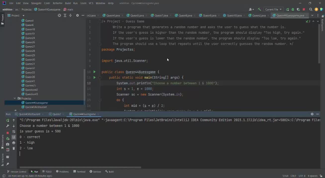 Neha Chourasiya on LinkedIn: #loops #codingchallenge #guessthenumber # ... Neha Chourasiya on LinkedIn: #loops #codingchallenge #guessthenumber # ...