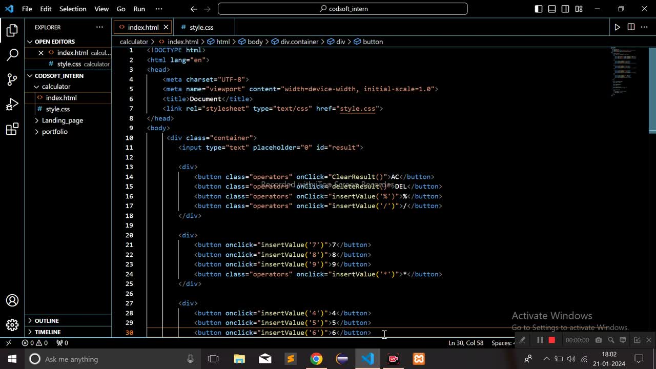 Priyanka Jagtap on LinkedIn: #codsoft #internship #webdevelopment Priyanka Jagtap on LinkedIn: #codsoft #internship #webdevelopment