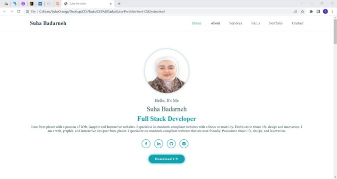 Suha Badarneh on LinkedIn: #portfolio #webdevelopment #html #css # ... Suha Badarneh on LinkedIn: #portfolio #webdevelopment #html #css # ...