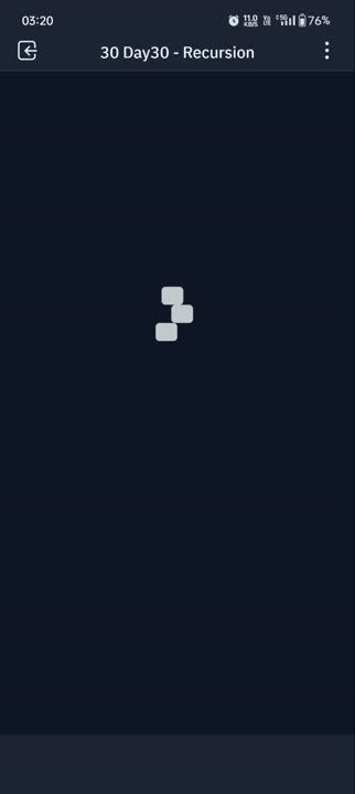 Vishal Kesarkar on LinkedIn: #recursion #dailychallenge #dailycoding # ... Vishal Kesarkar on LinkedIn: #recursion #dailychallenge #dailycoding # ...
