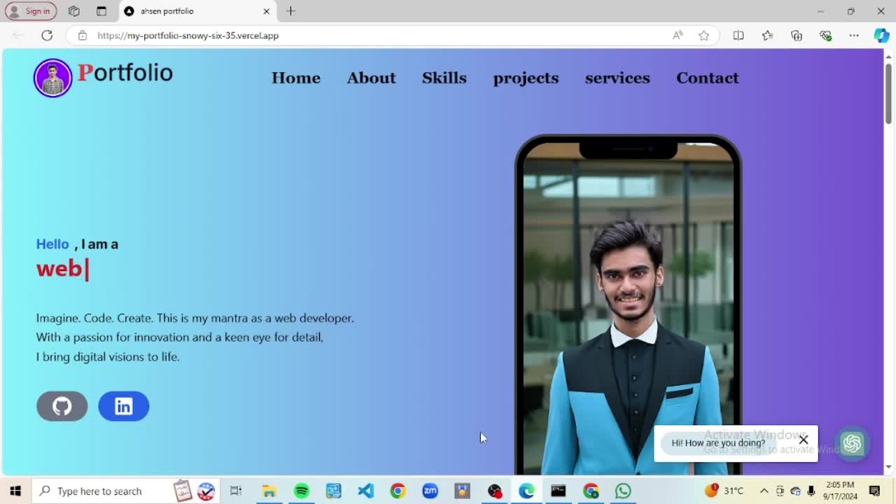 My portfolio is live! | Ahsan Adil posted on the topic | LinkedIn My portfolio is live! | Ahsan Adil posted on the topic | LinkedIn