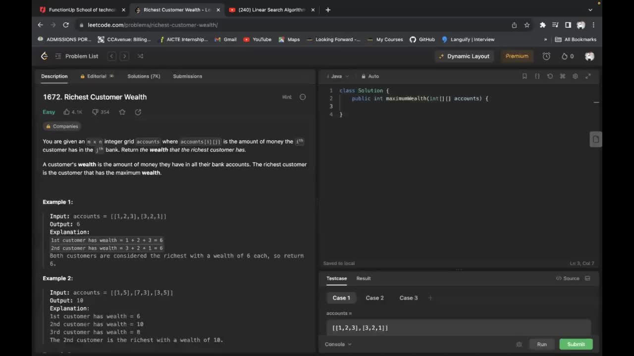 Ayush kumar on LinkedIn: #day4 #codingchallenge #leetcode # ... Ayush kumar on LinkedIn: #day4 #codingchallenge #leetcode # ...