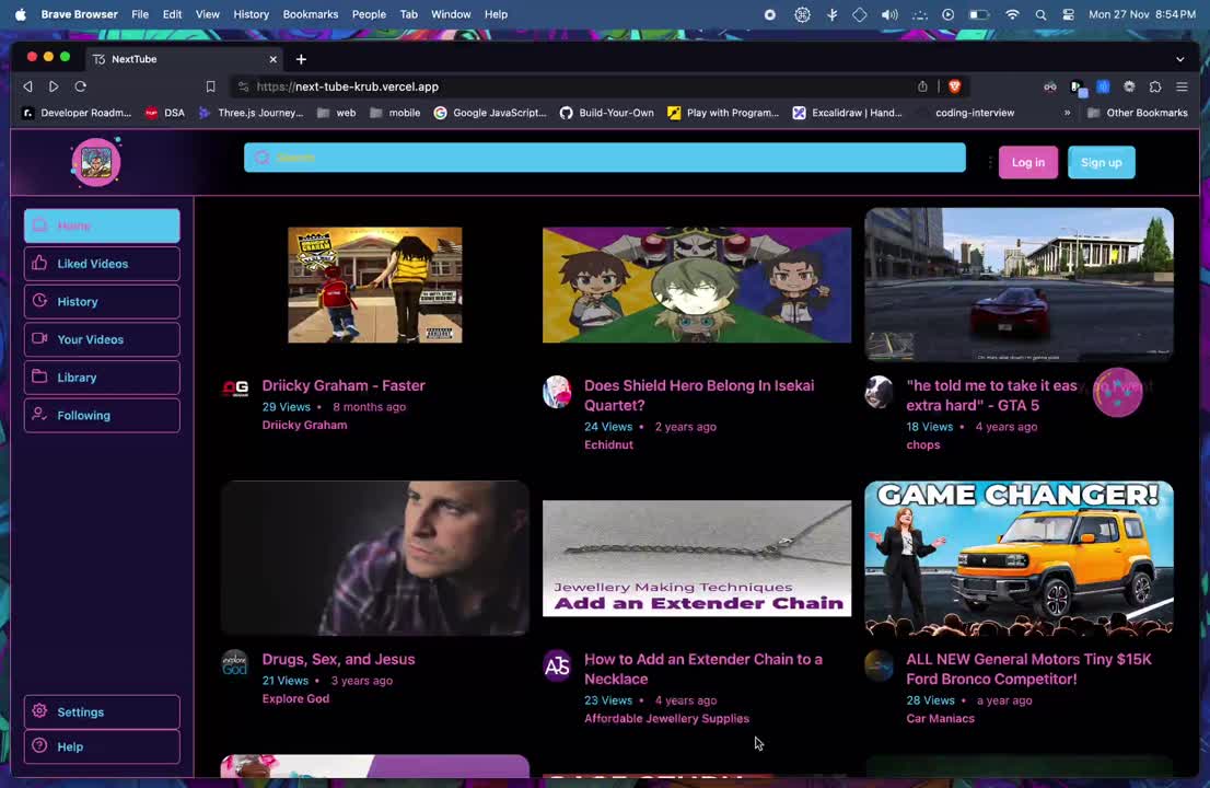 Vishal Kamboj on LinkedIn: #nexttube #t3stack #nextjs #typescript #trpc ... Vishal Kamboj on LinkedIn: #nexttube #t3stack #nextjs #typescript #trpc ...