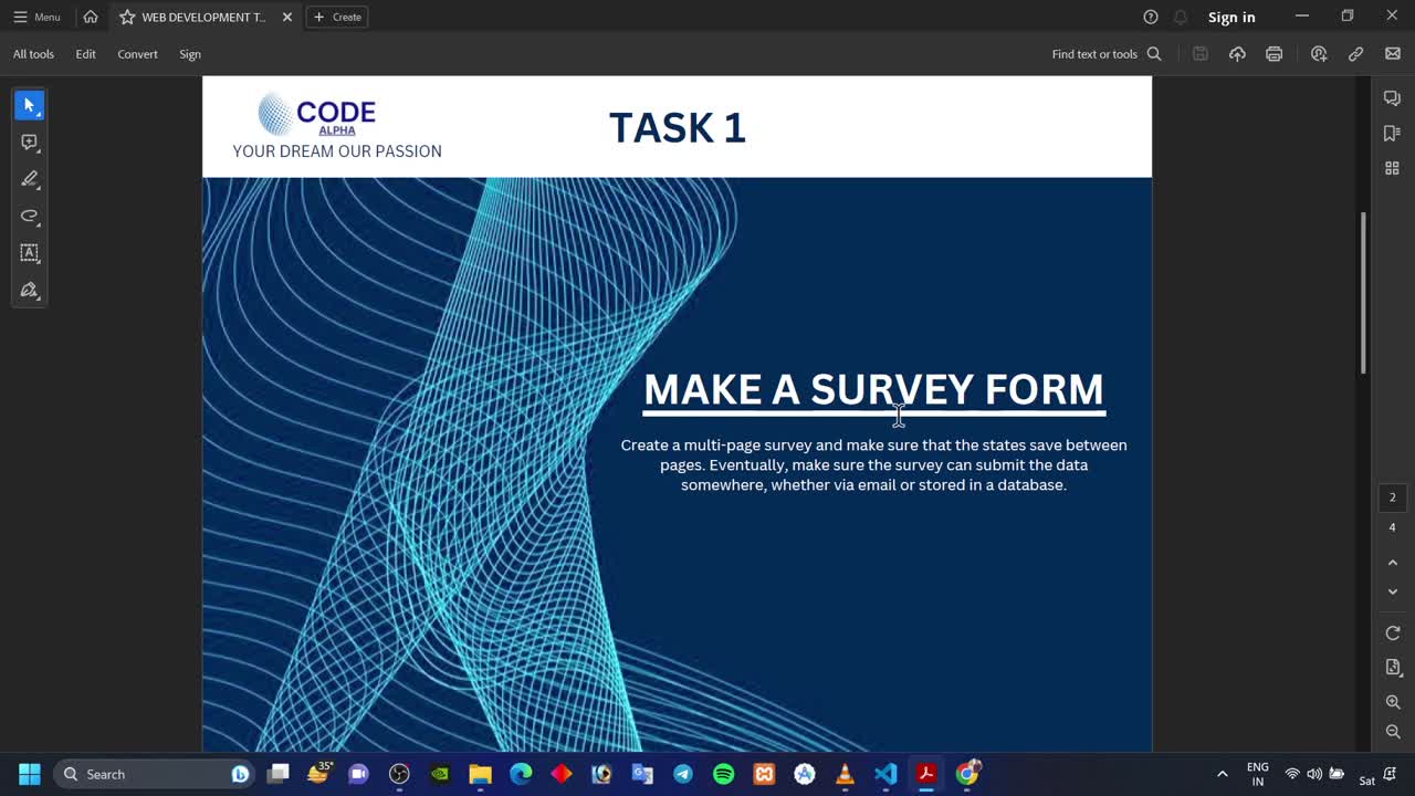 VISHAL KUMAR on LinkedIn: #intership #codealpha #webdevelopment VISHAL KUMAR on LinkedIn: #intership #codealpha #webdevelopment