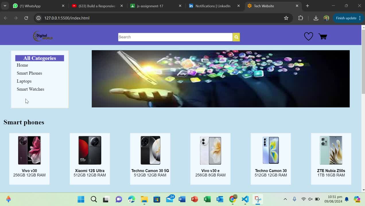 Abdul ahad on LinkedIn: #webdevelopment #html #css #responsivedesign Abdul ahad on LinkedIn: #webdevelopment #html #css #responsivedesign