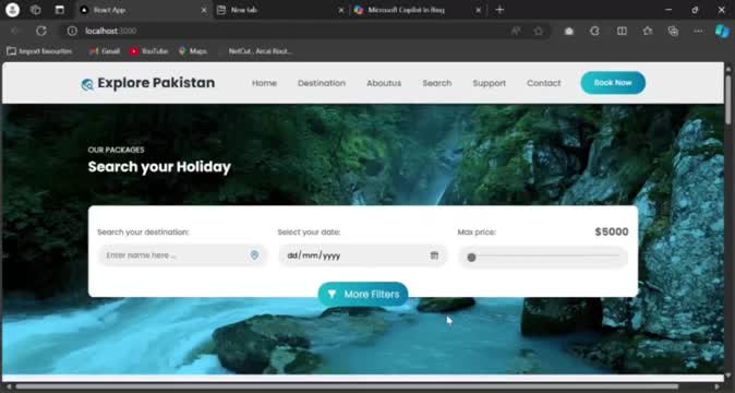 Afshan Noreen on LinkedIn: #travel #html #css #tailwindcss #reactjs # ... Afshan Noreen on LinkedIn: #travel #html #css #tailwindcss #reactjs # ...
