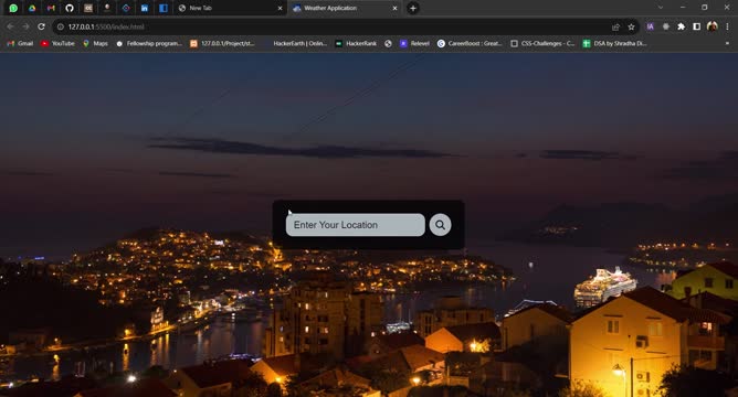 #webdevelopment #weatherapp #javascript #html #css | Dhruv Sharma #webdevelopment #weatherapp #javascript #html #css | Dhruv Sharma