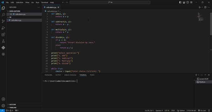 Utkarsha pabale on LinkedIn: #pythonprogramming #calculatorapp # ... Utkarsha pabale on LinkedIn: #pythonprogramming #calculatorapp # ...
