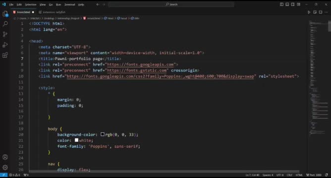 Pawni Tyagi on LinkedIn: #html #css #javascript #portfoliowebsite # ... Pawni Tyagi on LinkedIn: #html #css #javascript #portfoliowebsite # ...