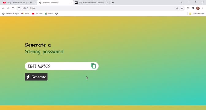 Siphelele Zulu on LinkedIn: #day4 #passwordgenerator #javascript Siphelele Zulu on LinkedIn: #day4 #passwordgenerator #javascript