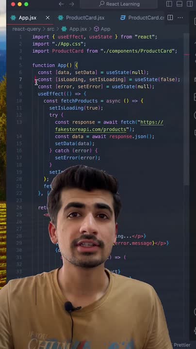 Hasaan Ahmad on LinkedIn: 💫 Right way to fetch data in REACTJS. 🚀 This ... Hasaan Ahmad on LinkedIn: 💫 Right way to fetch data in REACTJS. 🚀 This ...