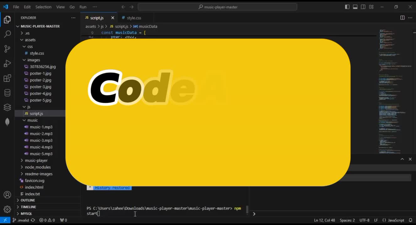 Abdul Ahad on LinkedIn: #webdevelopment #javascript #coding #codealpha Abdul Ahad on LinkedIn: #webdevelopment #javascript #coding #codealpha