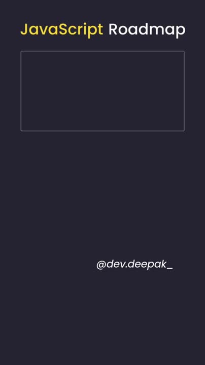 Deepak Tiwari on LinkedIn: JavaScript Roadmap 🙌 Who said learning ... Deepak Tiwari on LinkedIn: JavaScript Roadmap 🙌 Who said learning ...