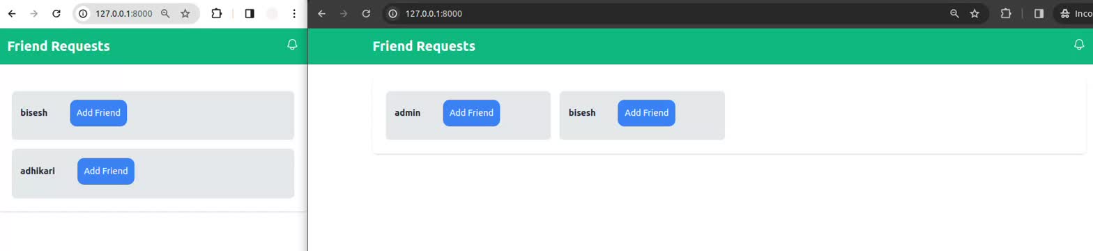 Bisesh Adhikari on LinkedIn: #django #python #websockets #javascript # ... Bisesh Adhikari on LinkedIn: #django #python #websockets #javascript # ...