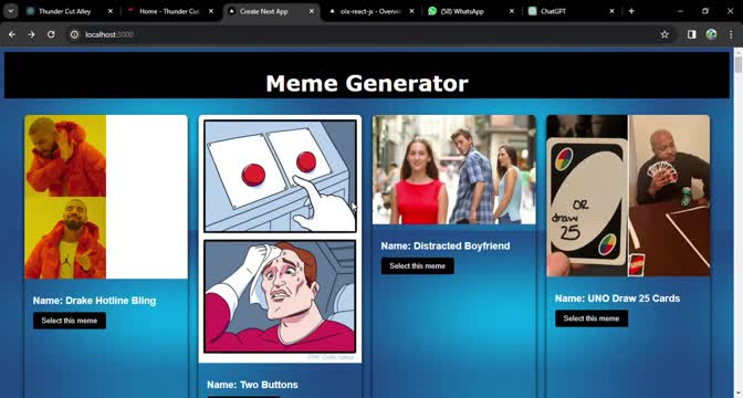 Building a meme generator using Next.js | Ayan Farhad posted on the ... Building a meme generator using Next.js | Ayan Farhad posted on the ...