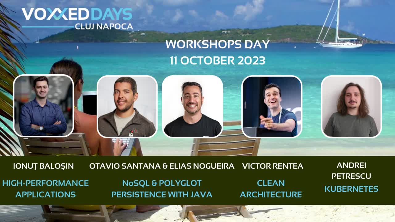 Choose your favorite workshop! | Voxxed Days Romania Choose your favorite workshop! | Voxxed Days Romania