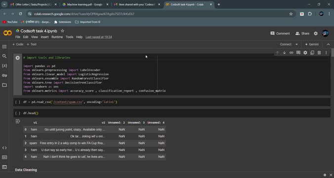 Worked on spam SMS detection task at CodSoft | Durgesh Shinde posted on ... Worked on spam SMS detection task at CodSoft | Durgesh Shinde posted on ...