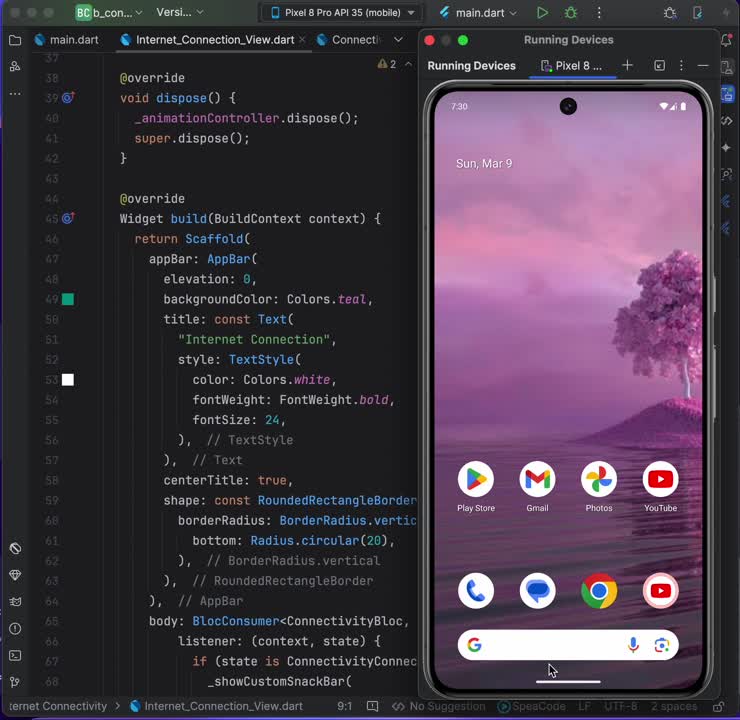 #flutter #bloc #internetconnectivity #statemanagement #flutterdev ... #flutter #bloc #internetconnectivity #statemanagement #flutterdev ...