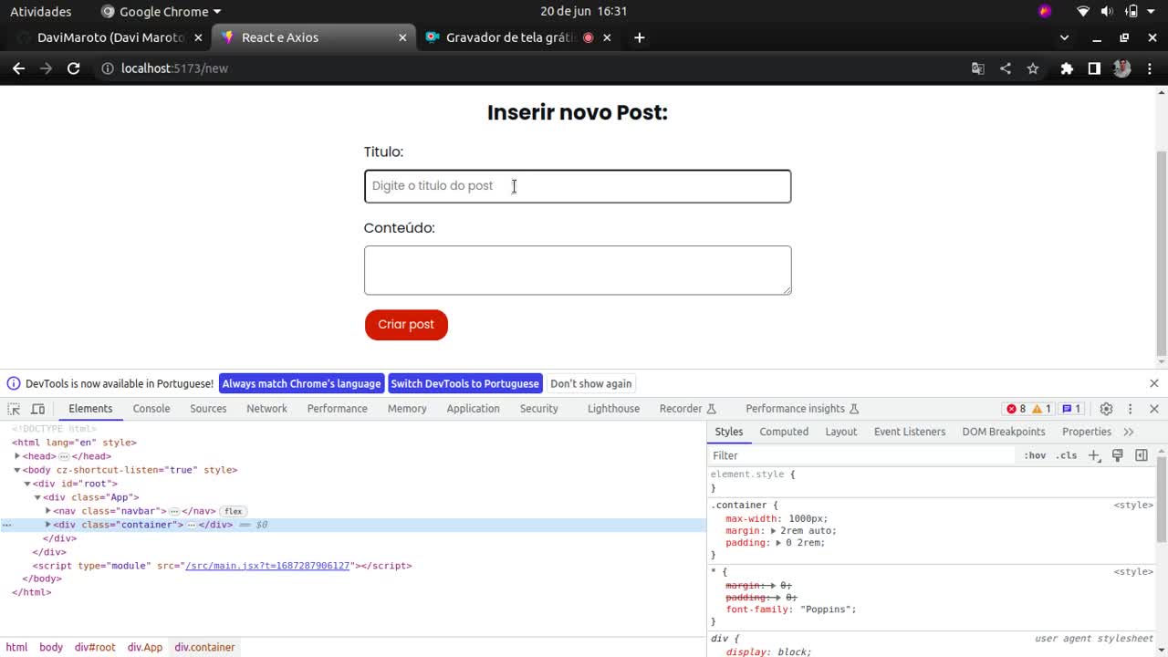 Davi Maroto on LinkedIn: #react #axios #usestate #useeffect # ... Davi Maroto on LinkedIn: #react #axios #usestate #useeffect # ...