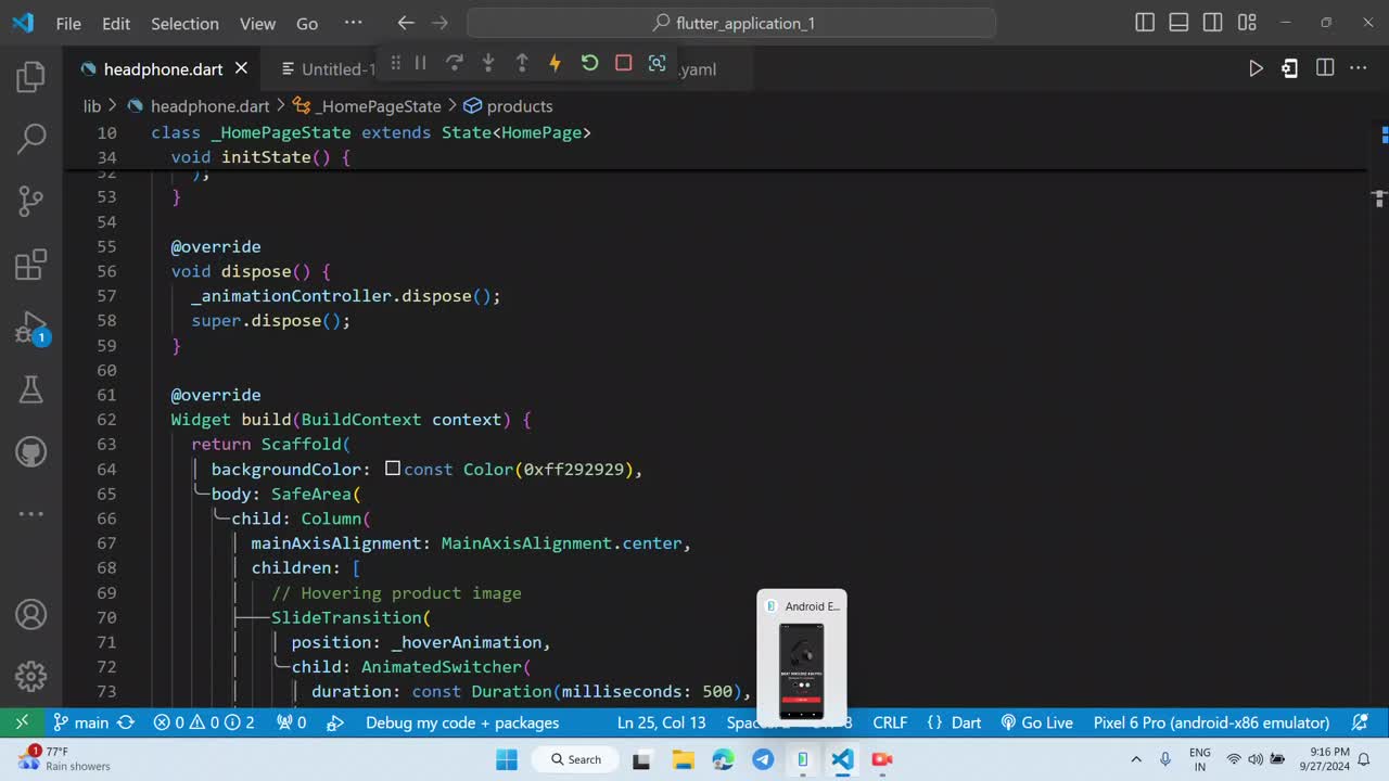 Animated Headphones in Flutter with AnimatedBuilder | Mohit Giri posted ... Animated Headphones in Flutter with AnimatedBuilder | Mohit Giri posted ...