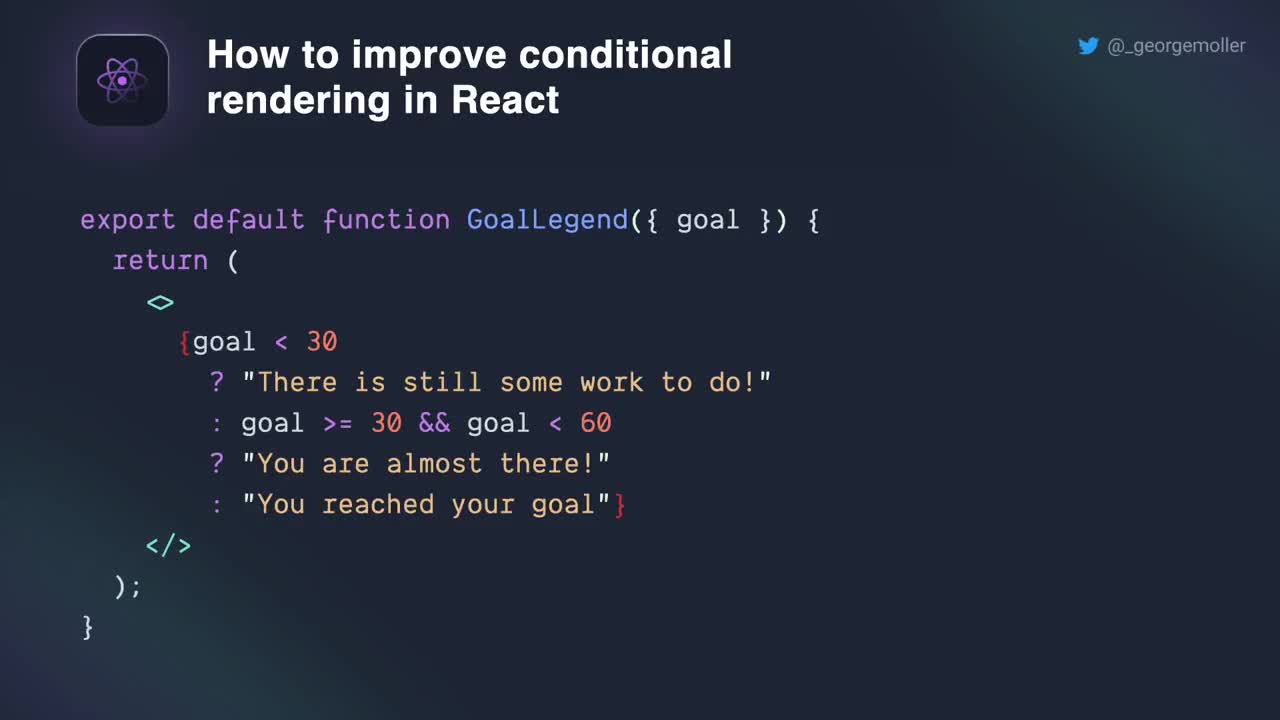 Muhammad Zeeshan on LinkedIn: #react #conditionalrendering # ... Muhammad Zeeshan on LinkedIn: #react #conditionalrendering # ...
