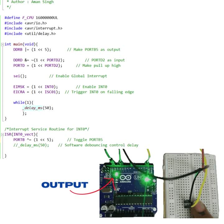 Aman Singh on LinkedIn: 5. External Hardware Interrupts: In AVR ... Aman Singh on LinkedIn: 5. External Hardware Interrupts: In AVR ...