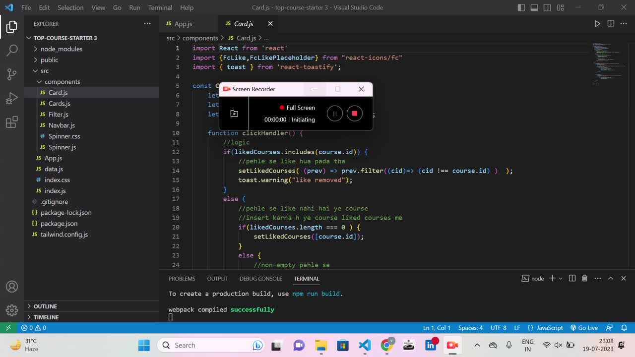 Vishwajeet Singh on LinkedIn: #reactjs #onlinelearning #education # ... Vishwajeet Singh on LinkedIn: #reactjs #onlinelearning #education # ...