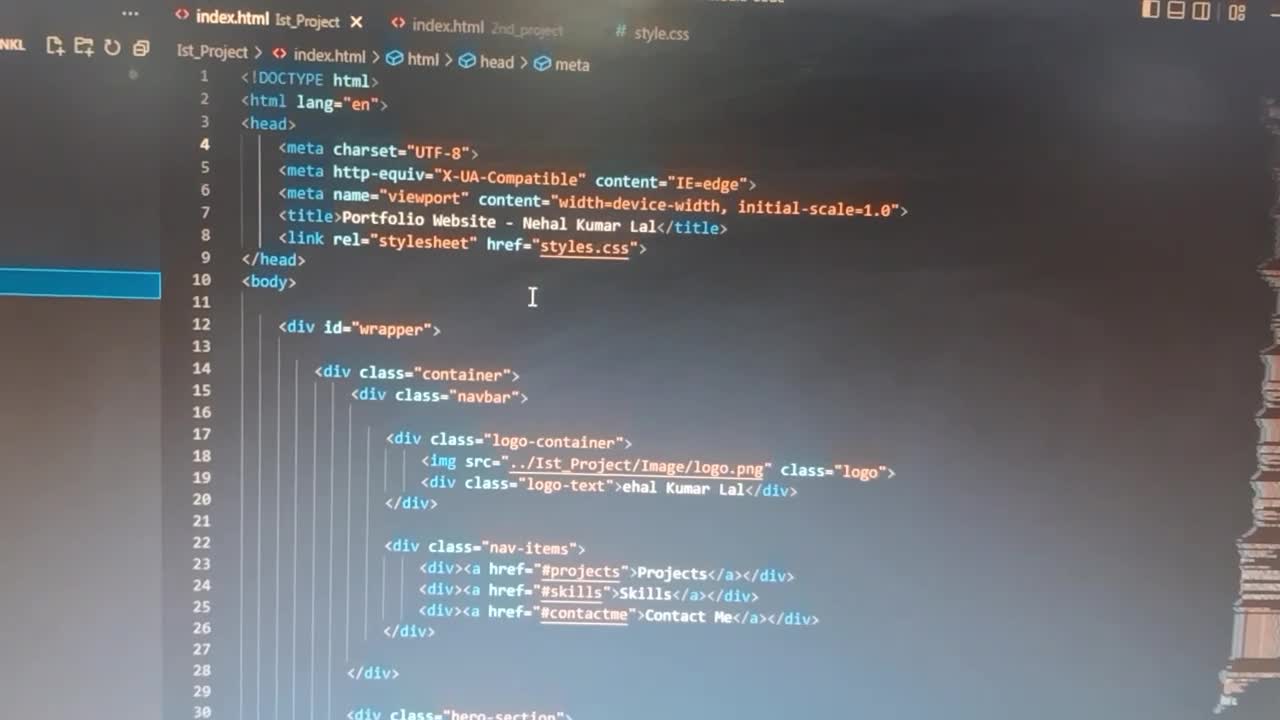Nehal Kumar on LinkedIn: #codesoft #webdevlopment #coding Nehal Kumar on LinkedIn: #codesoft #webdevlopment #coding