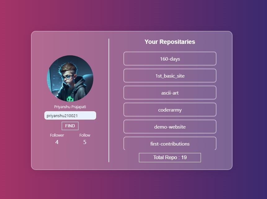 Priyanshu Prajapati on LinkedIn: #github #javascript #api # ... Priyanshu Prajapati on LinkedIn: #github #javascript #api # ...