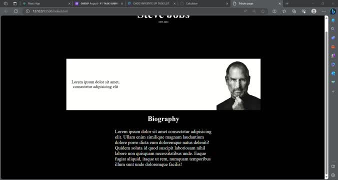 Yugansh Soni on LinkedIn: #webdevelopment #html #css #tributewebsite # ... Yugansh Soni on LinkedIn: #webdevelopment #html #css #tributewebsite # ...