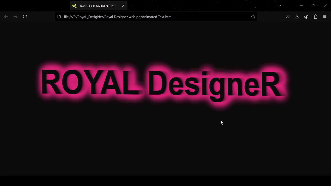 ROYAL Web DesigneR on LinkedIn: CSS 3D Text Animation Effects 3D ... ROYAL Web DesigneR on LinkedIn: CSS 3D Text Animation Effects 3D ...