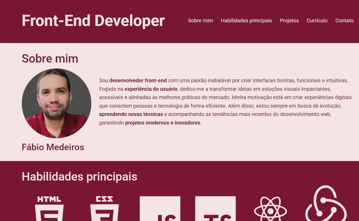 #desenvolvimentoweb #frontend #reactjs #cssmodules #portfólio # ... #desenvolvimentoweb #frontend #reactjs #cssmodules #portfólio # ...