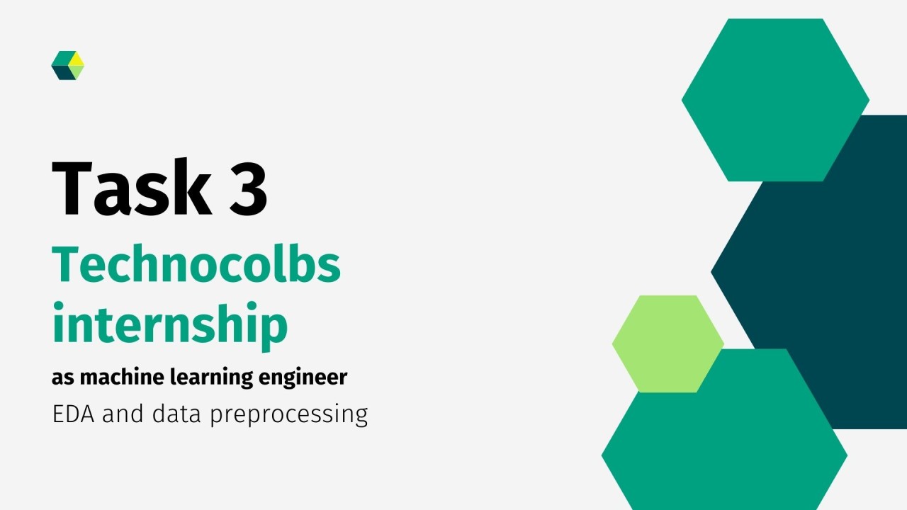 EDA and data preprocessing in Technocolabs Softwares | Nada Azab posted ... EDA and data preprocessing in Technocolabs Softwares | Nada Azab posted ...