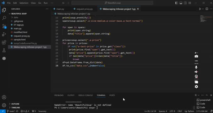 Completed Web Scraping Challenge with Innovixion Tech | Vinayak Soni ... Completed Web Scraping Challenge with Innovixion Tech | Vinayak Soni ...