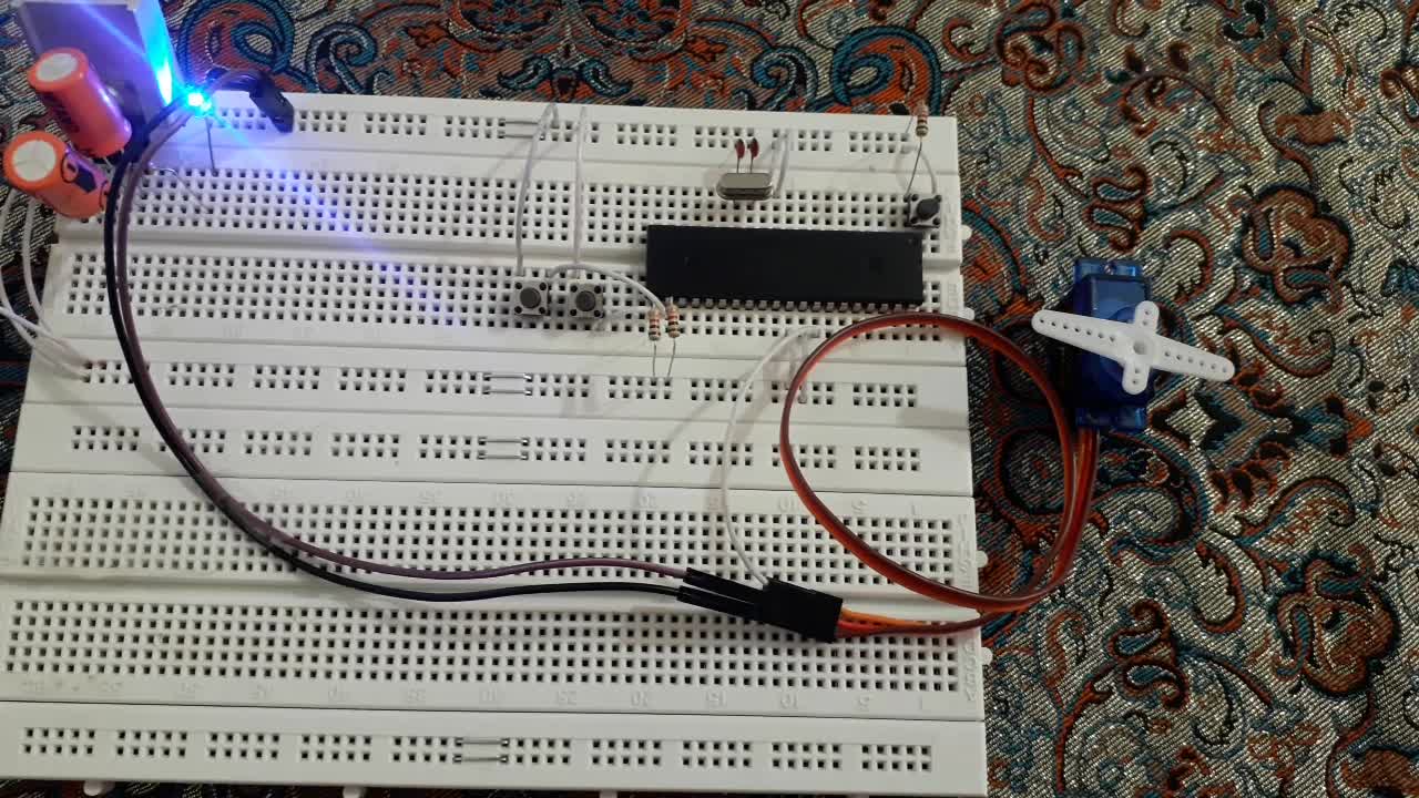 Controlling a servo motor using PWM with PIC16F877A microcontroller ... Controlling a servo motor using PWM with PIC16F877A microcontroller ...