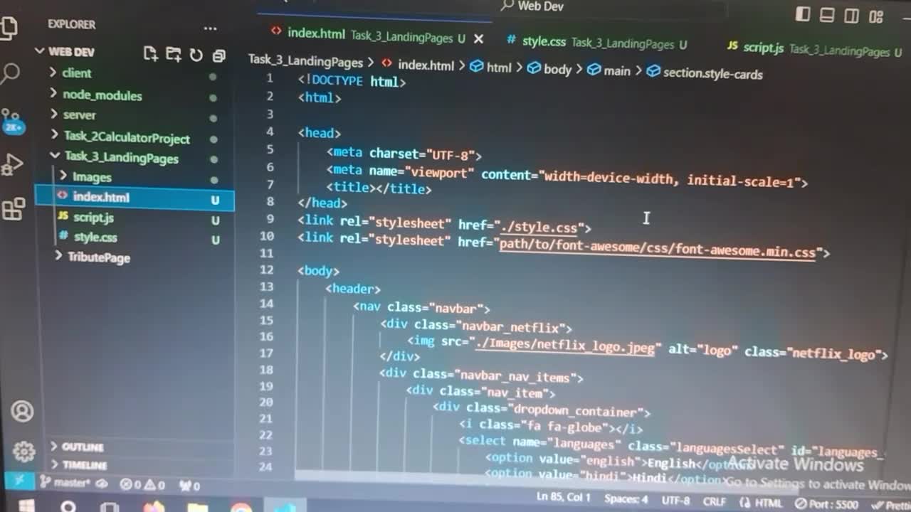 Nehal Kumar on LinkedIn: #codesoft #internship #webdevlopment Nehal Kumar on LinkedIn: #codesoft #internship #webdevlopment