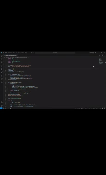 #facerecognition #opencv #python #computervision #codesharing… | Ibram ... #facerecognition #opencv #python #computervision #codesharing… | Ibram ...